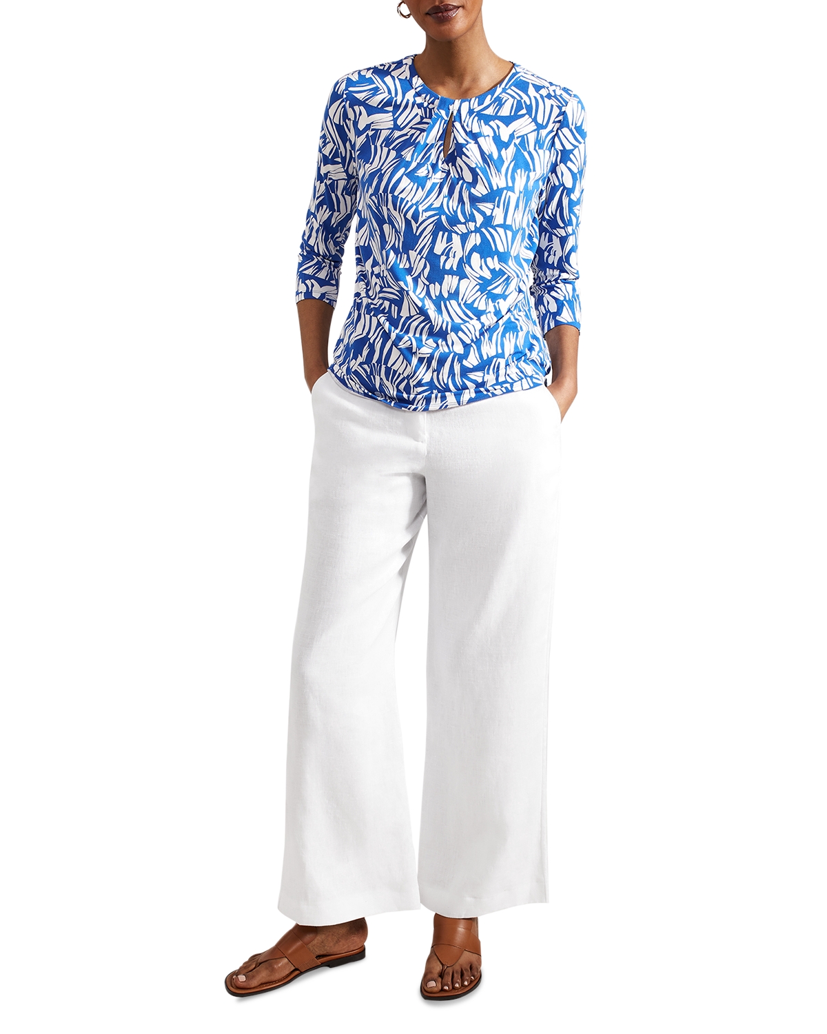 HOBBS LONDON Hobbs London Julia Printed Top